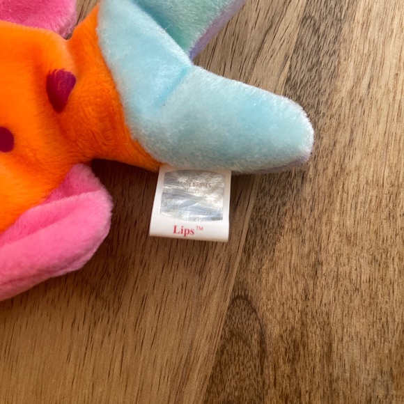 Ty | Toys | Ty Beanie Babies Lips The Fish | Poshmark